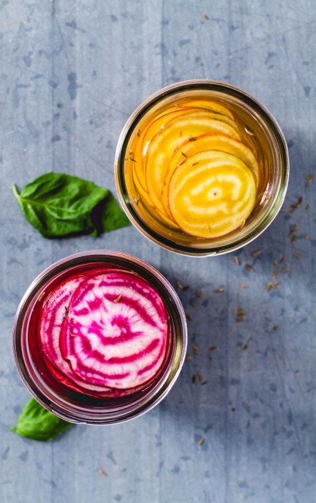 Fermented Beets with Cumin and Basil • Heartbeet Kitchen