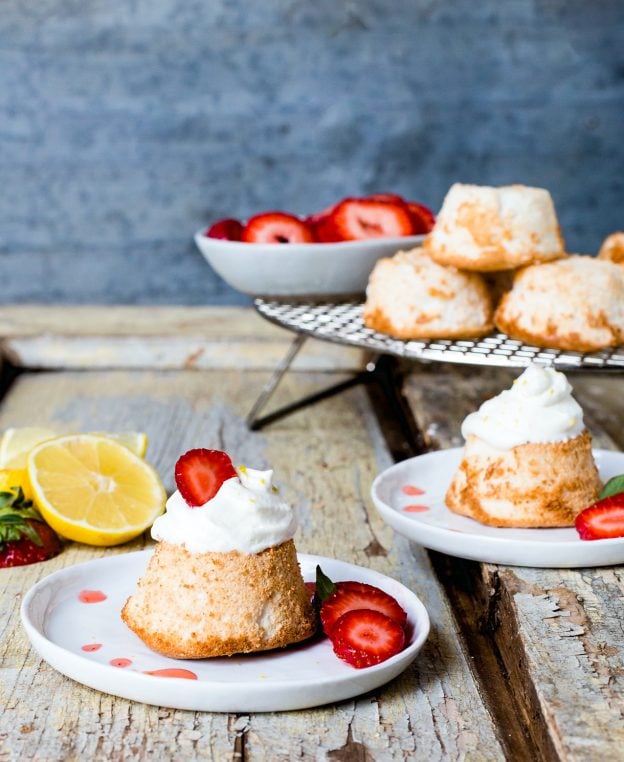 Mini Gluten-Free Angel Food Cakes