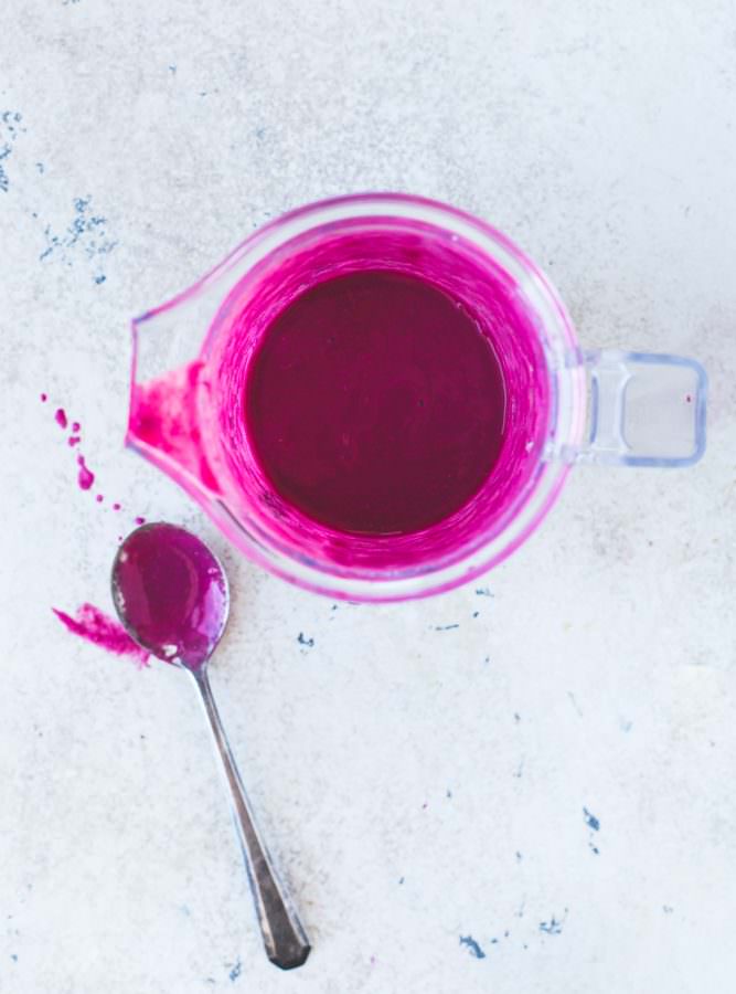 Vegan Raspberry Beet Smoothie | Heartbeet Kitchen