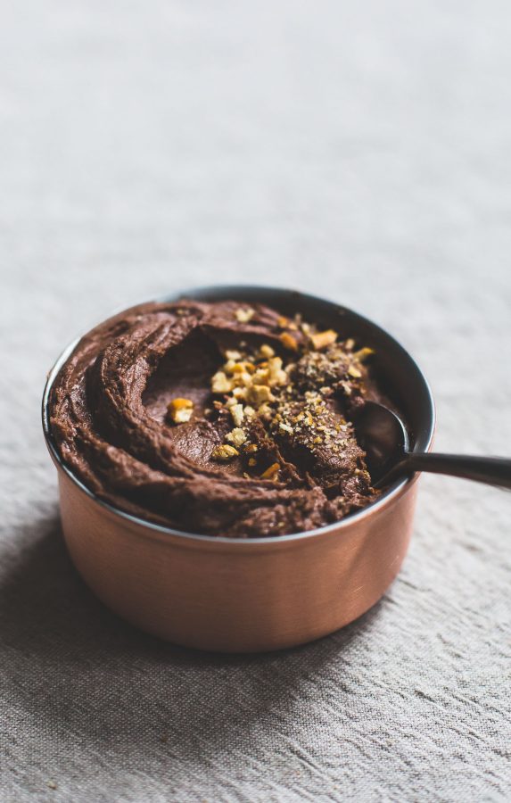 No-Bake Dark Chocolate Cheesecake Pots {small batch recipe}