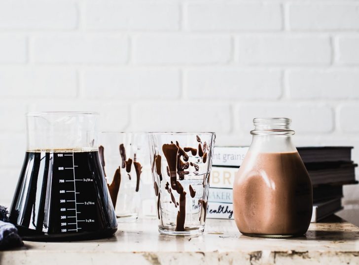 3-Ingredient Cold Brew Iced Mocha | Heartbeet Kitchen