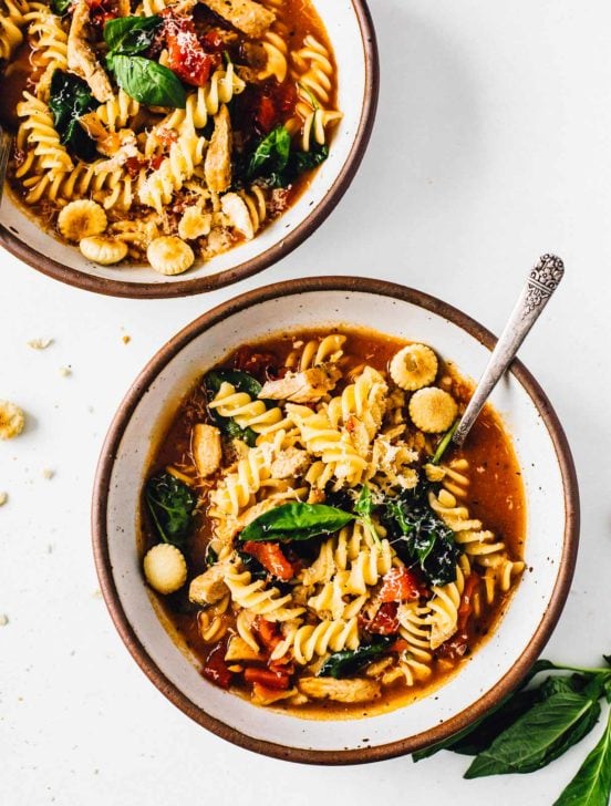 One Pot Turkey Tuscan Soup • Heartbeet Kitchen