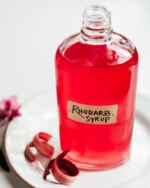 Easy Rhubarb Syrup (for drinks!) | Heartbeet Kitchen