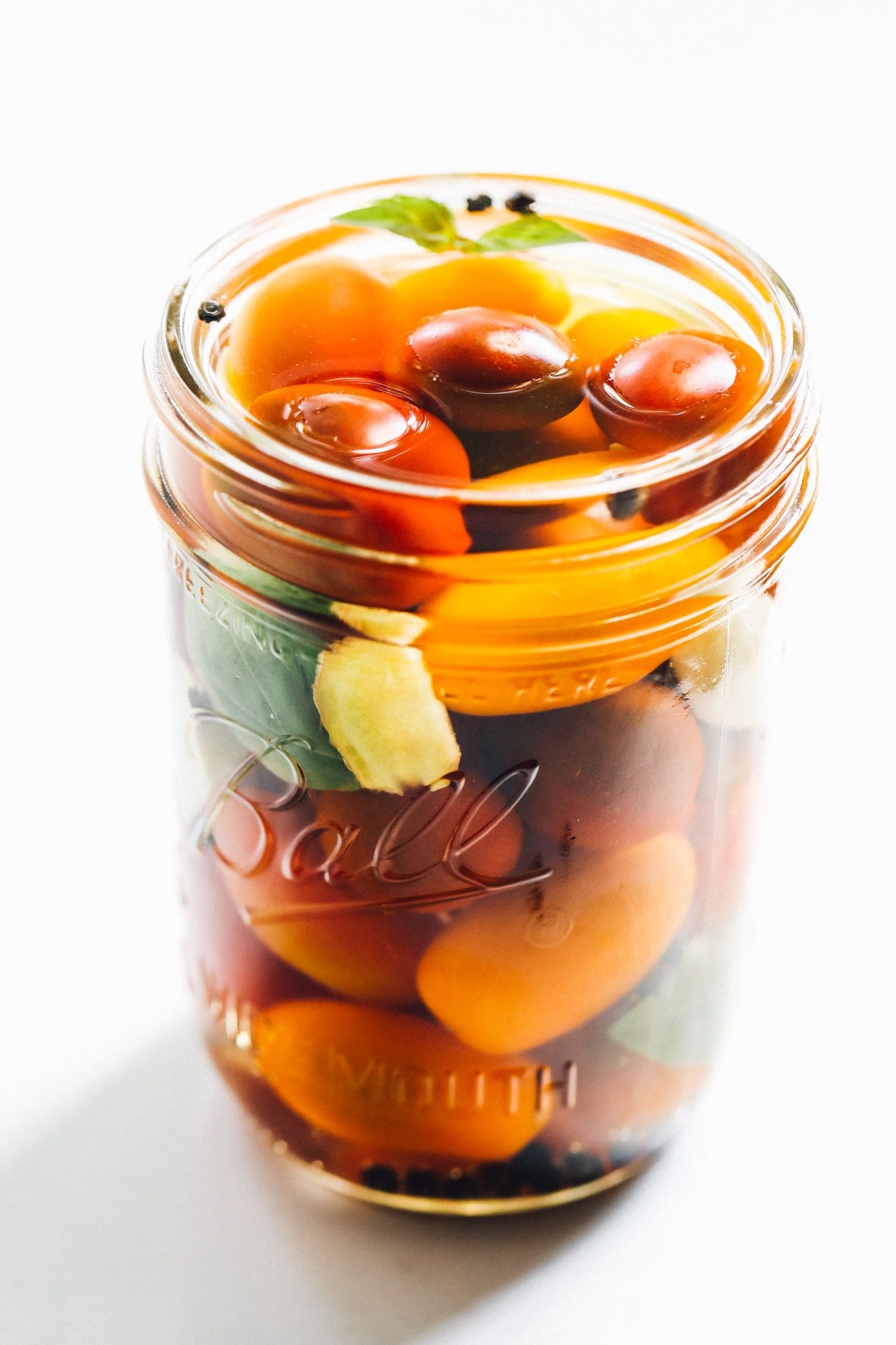 Easy Pickled Cherry Tomatoes • Heartbeet Kitchen