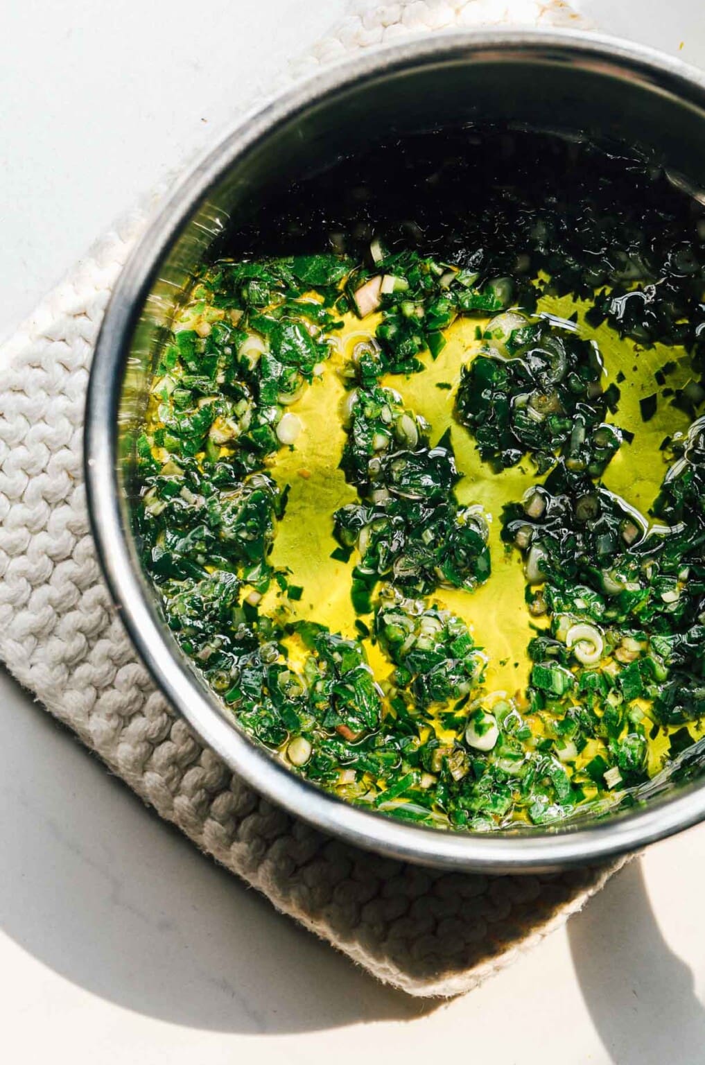 5-Ingredient Sour Cream & Ramp Dip • Heartbeet Kitchen