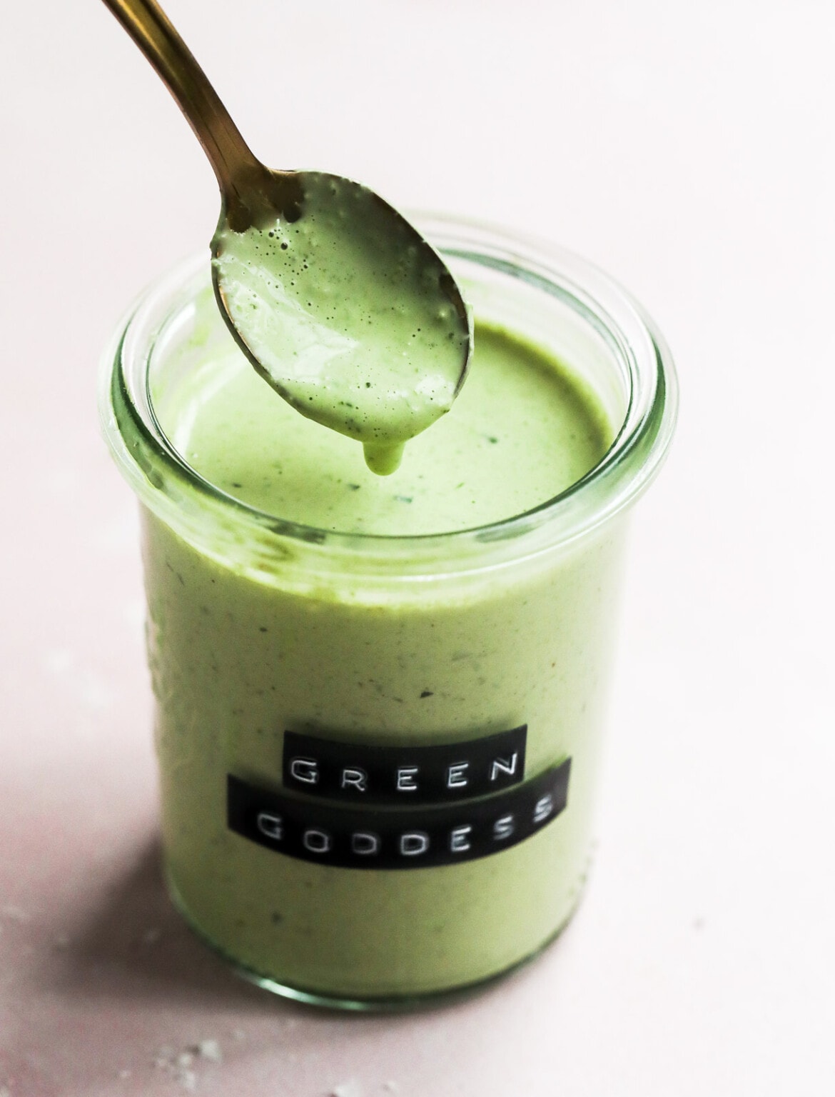 Easy 5-Minute Green Goddess Dressing • Heartbeet Kitchen