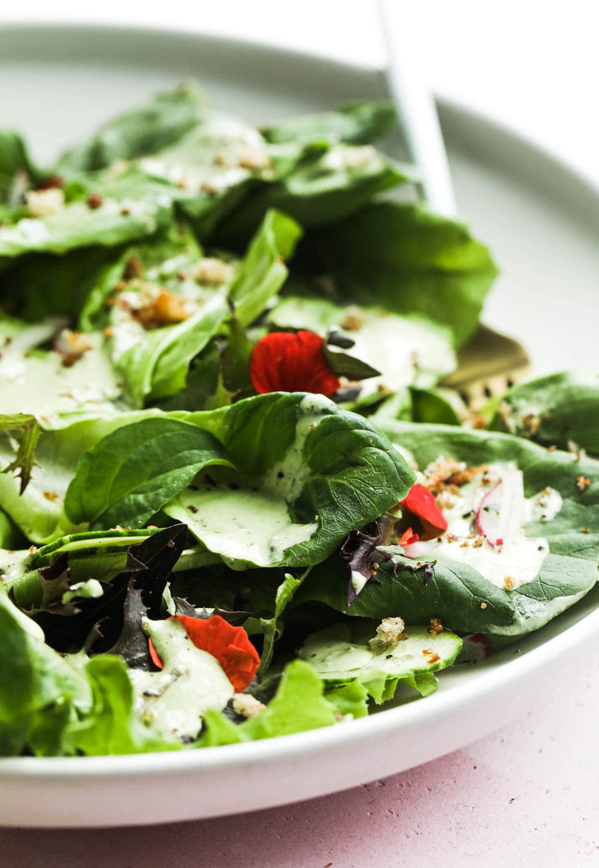 Easy 5-Minute Green Goddess Dressing • Heartbeet Kitchen