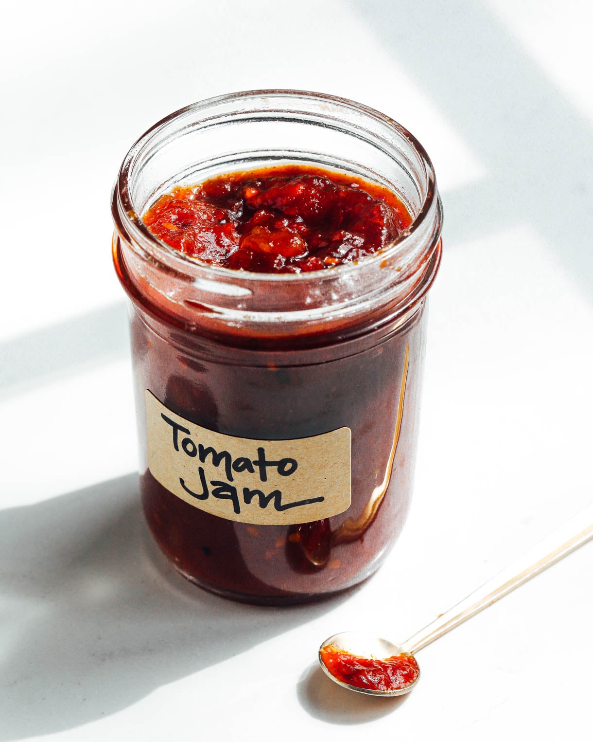 No-Peel Tomato Jam (for canning!) • Heartbeet Kitchen