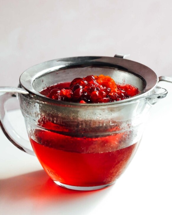 Fresh Cranberry Syrup (for drinks!) • Heartbeet Kitchen