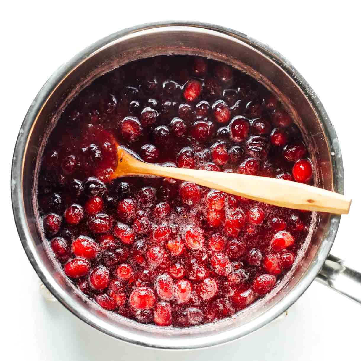 Fresh Cranberry Syrup (for drinks!) • Heartbeet Kitchen