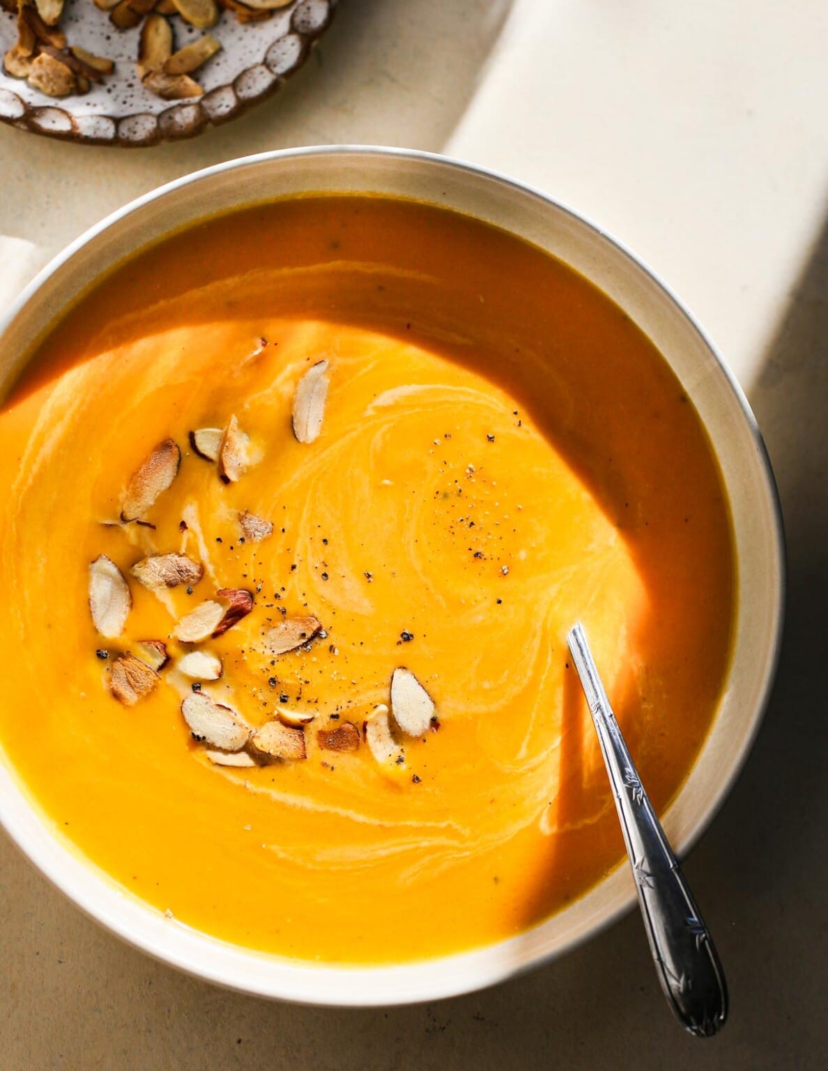 Sheet Pan Roasted Butternut Squash Bisque • Heartbeet Kitchen