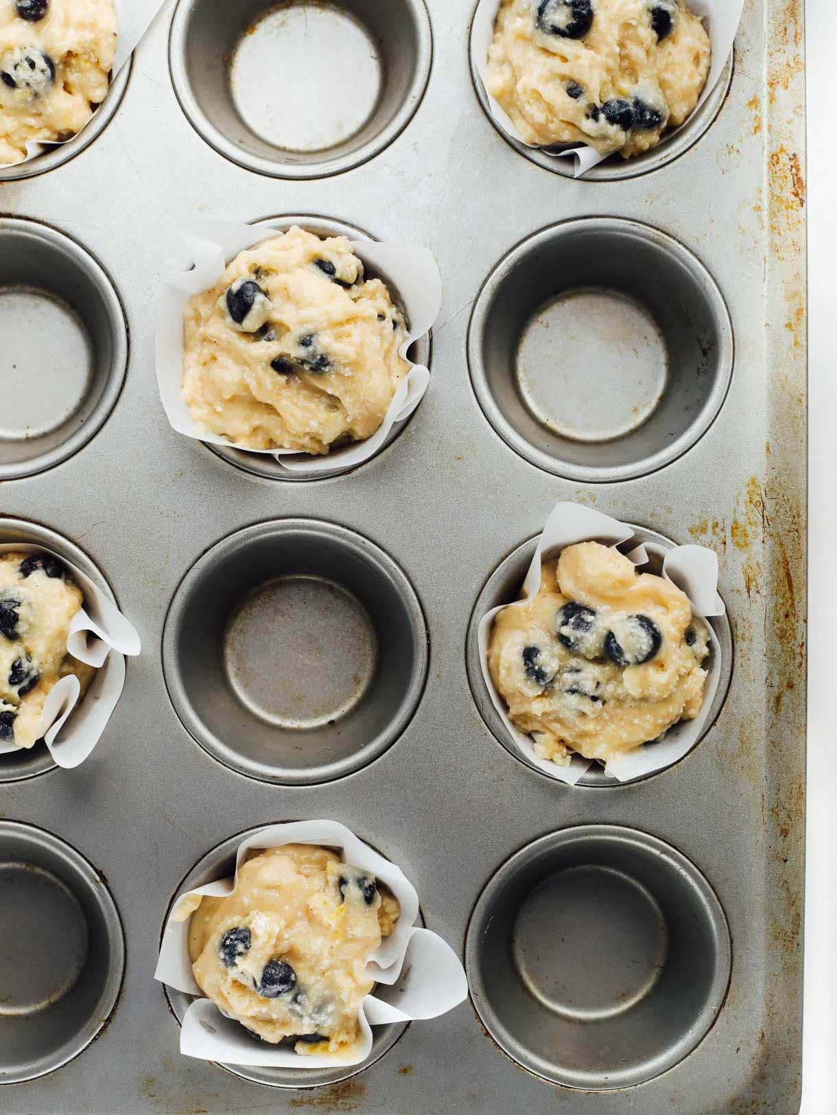 Best Moist Gluten-Free Blueberry Muffins | Heartbeet Kitchen