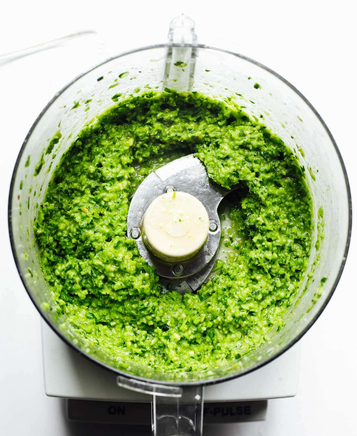 Basil and Garlic Scape Pesto • Heartbeet Kitchen