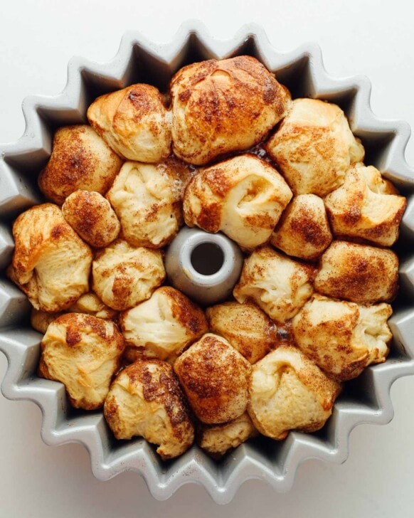Soft & Gooey Sourdough Monkey Bread • Heartbeet Kitchen