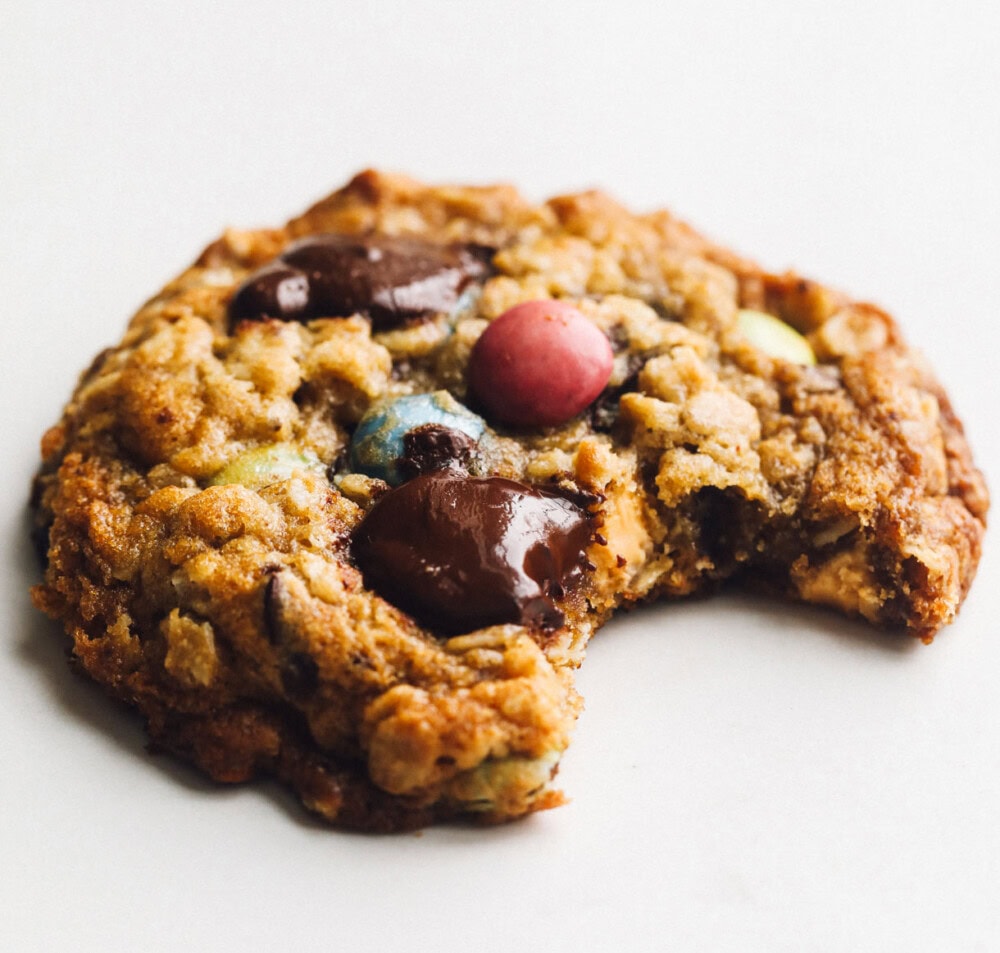Chewy Sourdough Monster Cookies • Heartbeet Kitchen